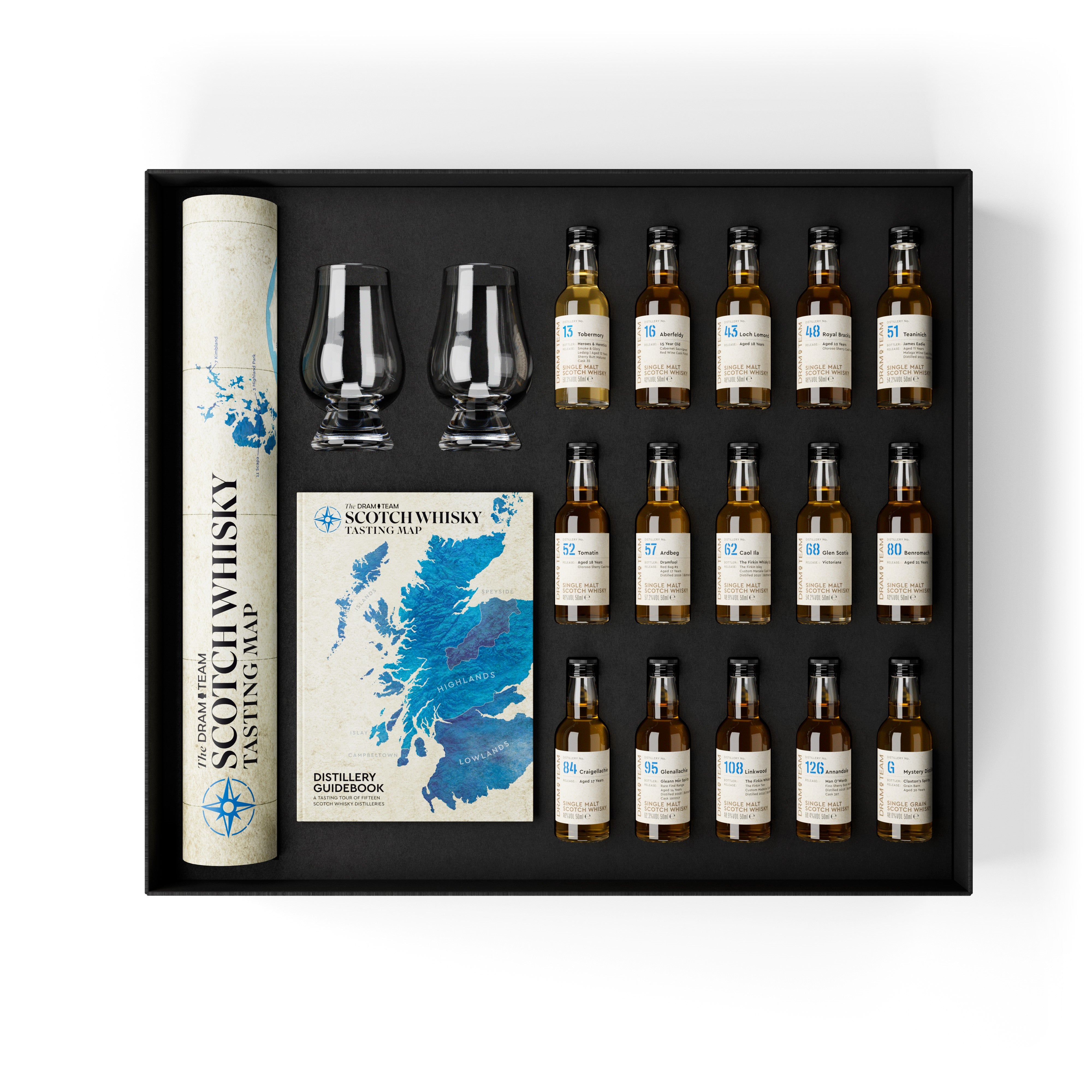 The Scotch Whisky Tasting Map - The Dram Team